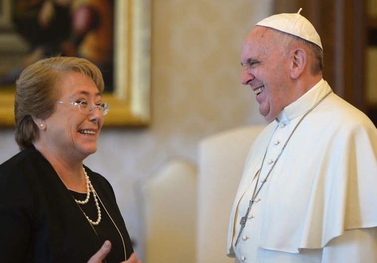 Pope Francis Laughing