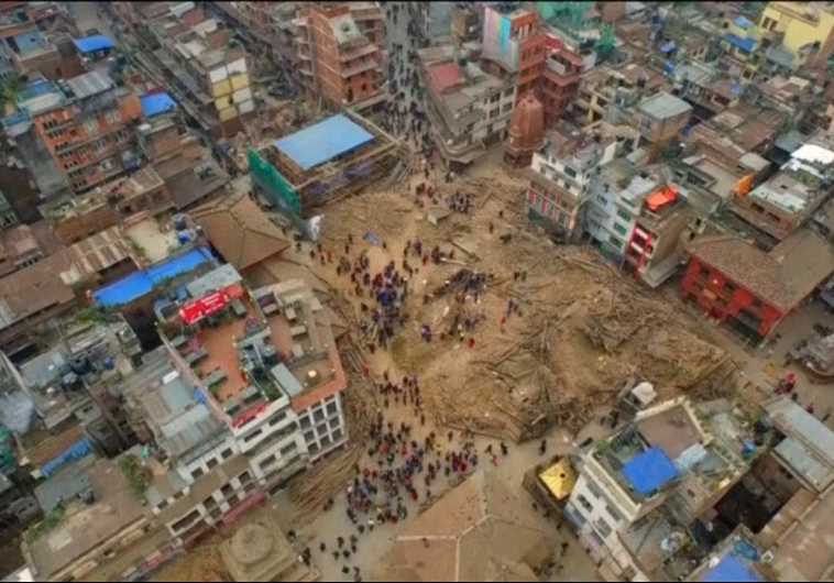 Watch: Kathmandu devastation through the eyes of a drone - The ...
