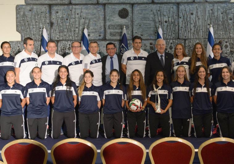 Top fan Rivlin gives women’s soccer team pre-championship blessing ...