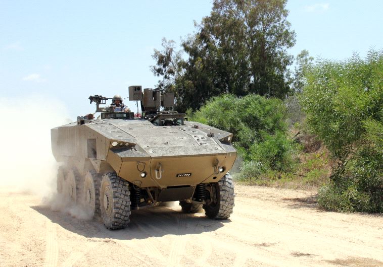 Chief of Staff Eisenkot tries out army’s newest armored personnel ...