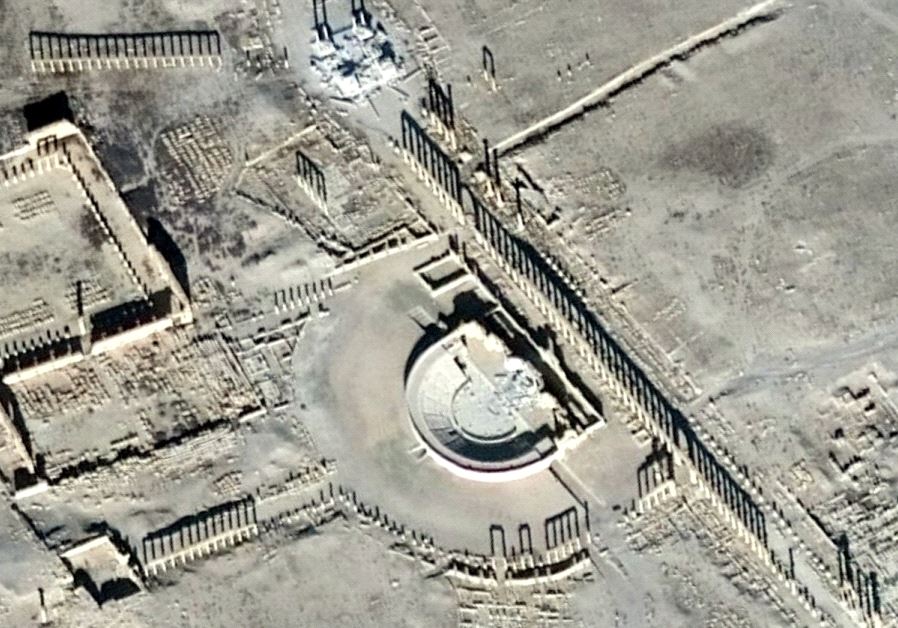 ISIS destroys famous monument in Syria's Palmyra - The Jerusalem Post