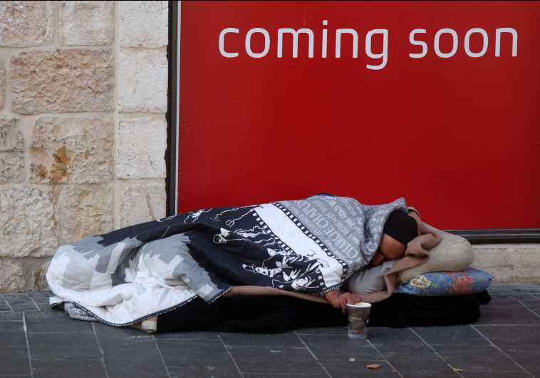 Over 800 homeless people living in Israel - Israel News - Jerusalem Post